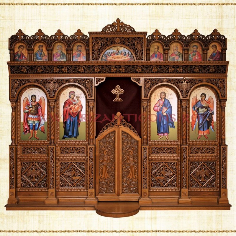 Catapeteasma - lemn sculptat, catapeteasma. Magazin articole de cult